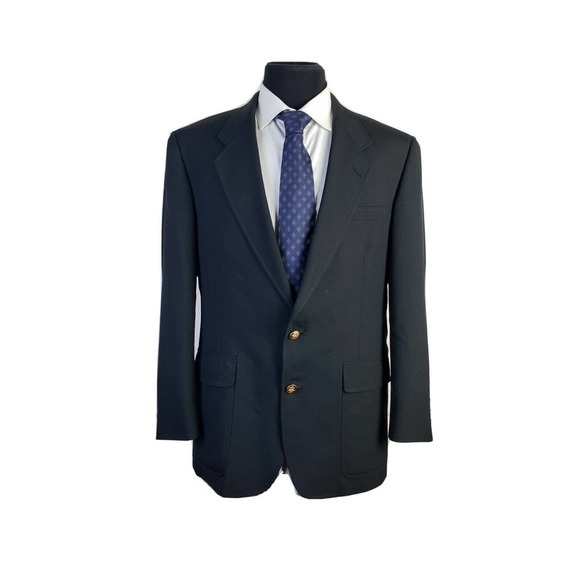 Jack Nicklaus | Suits & Blazers | Jack Nicklaus Black Gold 2 Button ...